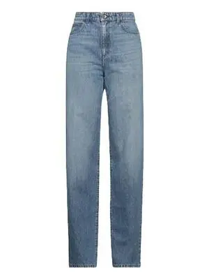 Emporio Armani Cotton Tapered Jeans - Blue