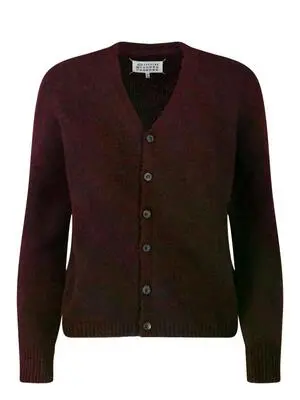 MAISON MARGIELA Button-front Cardigan - Red