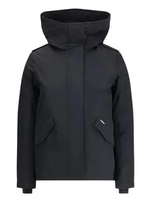 Woolrich Hooded Padded Jacket - Black