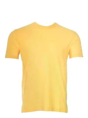 Kiton Cotton Crew-neck T-shirt - Yellow
