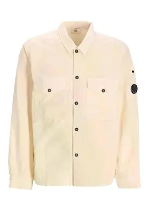 C.P. COMPANY Corduroy Pocket Overshirt - Neutrals