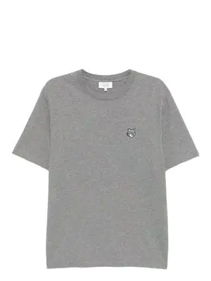 Maison Kitsuné Bold Fox Head Patch T-shirt - Grey