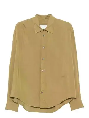 Ami Long-sleeve Button-up Shirt - Green