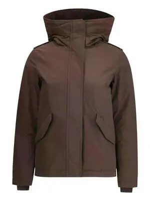 Woolrich Hooded Padded Jacket - Brown