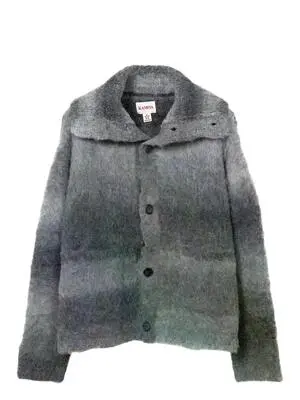 KAMIYA Sailor-collar Cardigan - Black