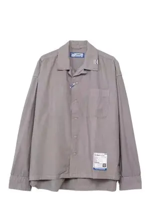 IN･STRU(MEN-TAL). Long-sleeve Patch-pocket Shirt - Grey