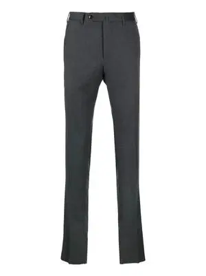 PT TORINO Slim-fit Virgin Wool Trousers - Grey