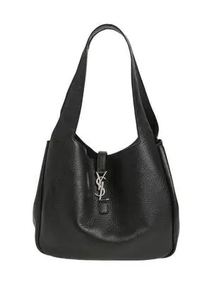 Saint Laurent Le 5 À 7 Bea Leather Tote - Noir