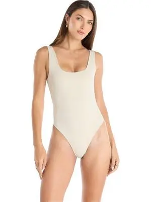 THE NOLI SHOP Loren Bodysuit Pearl