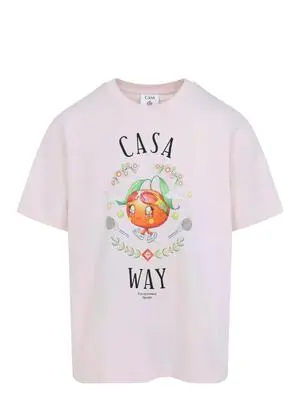 Casablanca Casa Way T-shirt Neutrals