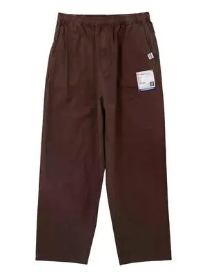 IN･STRU(MEN-TAL). Elastic-waistband Trousers - Brown