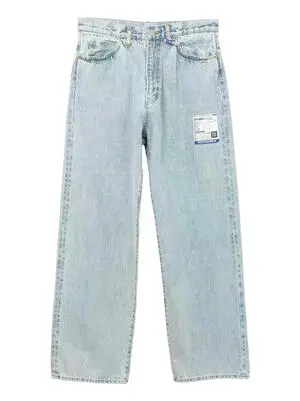 IN･STRU(MEN-TAL). Logo-patch Jeans - Blue