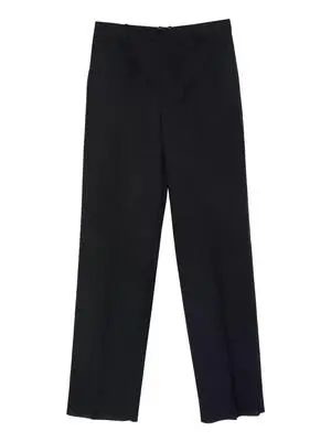Saint Laurent Wool Tailored Trousers - Blue