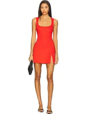 LOVERS AND FRIENDS Naomi Mini Dress - Red