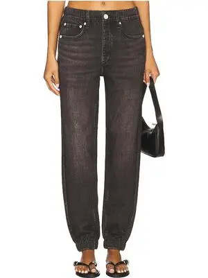 Rag & Bone Miramar Terry Jogger Pant Jeans - Faded Black