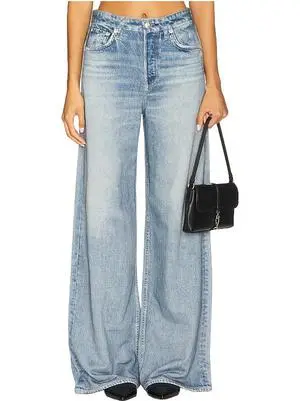 Rag & Bone Miramar Terry Sofie Wide Pant Jeans - Raily