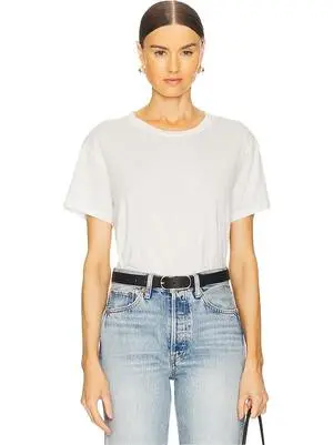 Eterne Short Sleeve Boyfriend Tee - Ivory