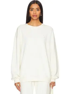 Eterne Oversized Crewneck Sweatshirt - Cream