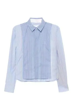 Sacai Poplin Shirt - Blue