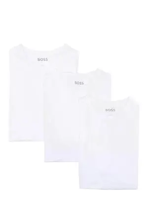 BOSS Logo-patch T-shirt - White