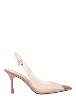 GIANVITO ROSSI Diana 85 Slingback Pumps - Beige