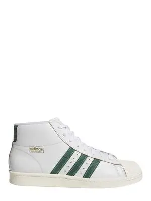 Adidas High-top Sneakers - Crystal White/collegiate Green/off White