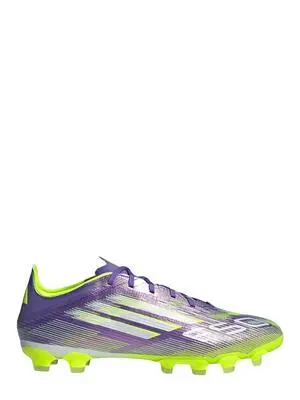 Adidas F50 Pro Mg Lace Up Sneakers - Purple Rush/cloud White/lucid Lemon
