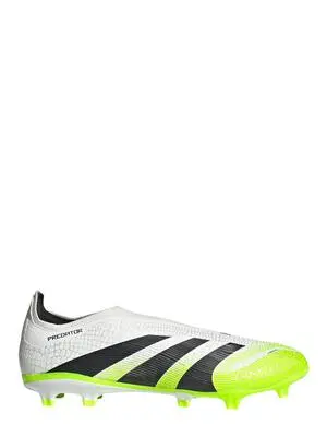 Adidas Predator League Laceless Fg/mg - Cloud White/core Black/lucid Lemon
