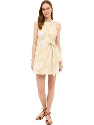 MARIE OLIVER Faber Halter Mini Dress