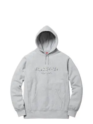 Supreme Classic Logo Hoodie - Heather Grey