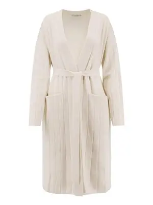 Max Mara Giusto Cashmere Cardigan - White