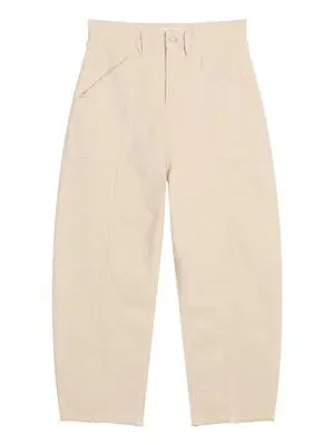 GOOD AMERICAN Cropped Barrel Pants