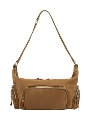 MARGESHERWOOD City Hobo Ew Shoulder Bag - Cappuccino Suede
