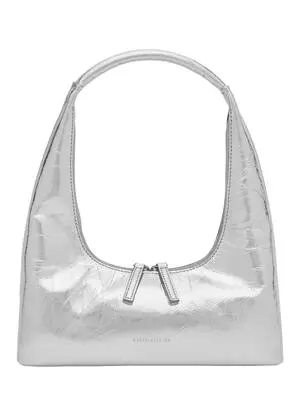 MARGESHERWOOD MARGESHERWOOD Hobo Shoulder Bag Silver