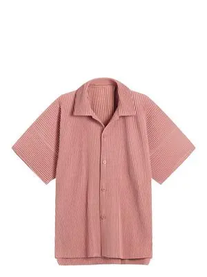 Issey Miyake Homme Plissé Vacation Shirt - Vanadinite Red