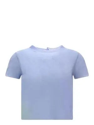 HAIKURE Button-fastening T-shirt - Blue