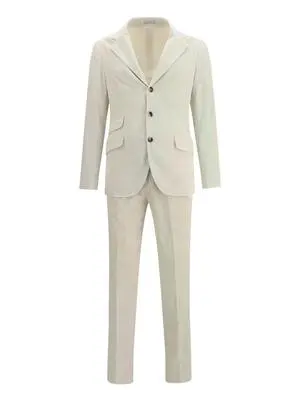 Brunello Cucinelli Corduroy Suit - Neutrals
