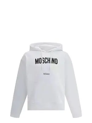 Moschino Logo-print Hoodie - White