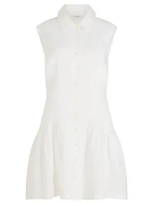 FRAME The Linen Day Dress - White