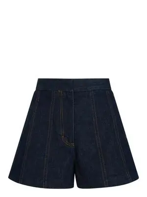 CLAUDIE PIERLOT Raw Denim Shorts