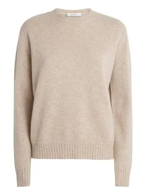 Max Mara Cashmere Knit Sweater - Beige