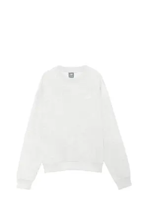 NEW BALANCE Crew-neck Cotton Sweatshirt - Grey