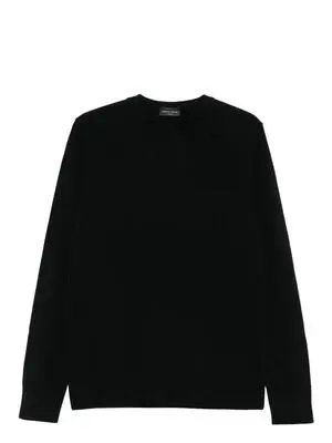 ROBERTO COLLINA Crew-neck Sweater - Black