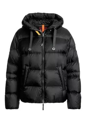 PARAJUMPERS Tilly Hooded Puffer Jacket - Black