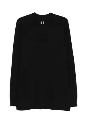 Rick Owens Long-sleeve Crew-neck T-shirt - Black