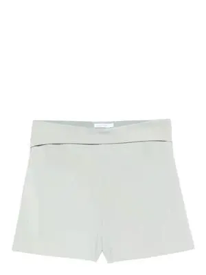 Patrizia Pepe Seam-detail Tailored Shorts - Grey