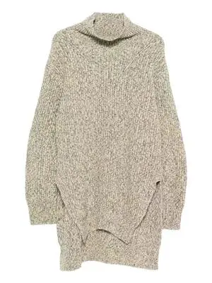 JIL SANDER Long-sleeve High-neck Sweater - Neutrals
