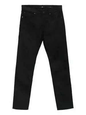 7 For All Mankind Cotton-blend Jeans - Black