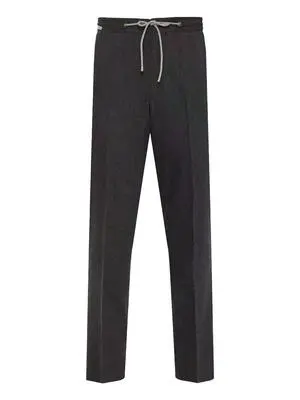 Corneliani Drawstring-waist Trousers - Grey