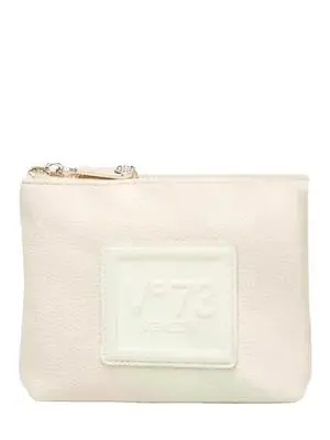 V°73 Embossed Logo Pouch - Neutrals